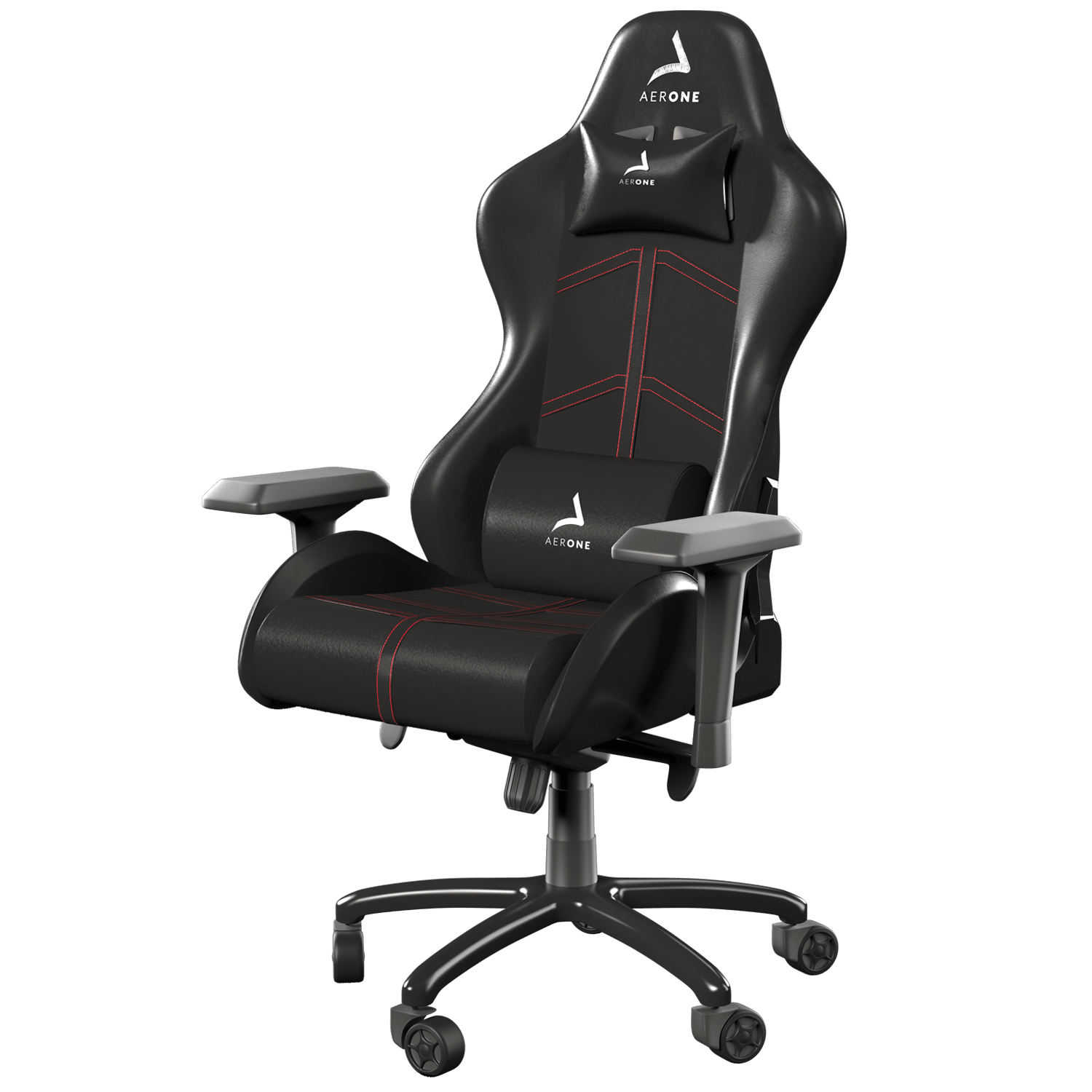 Aerone Platinum Series Full Size Gaming Chair | Black