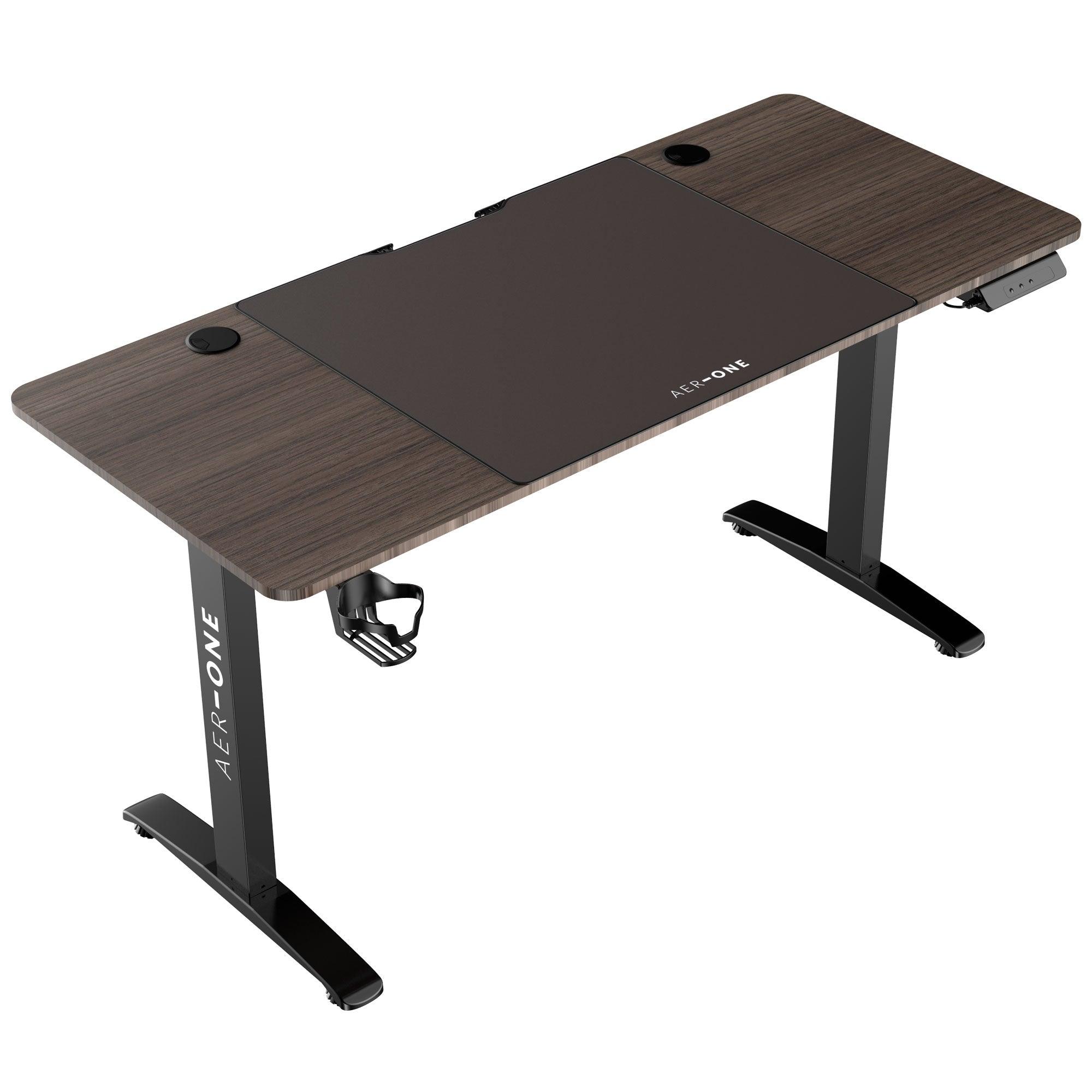 Gamer Blast Electric Desk - Wood (140 cm)